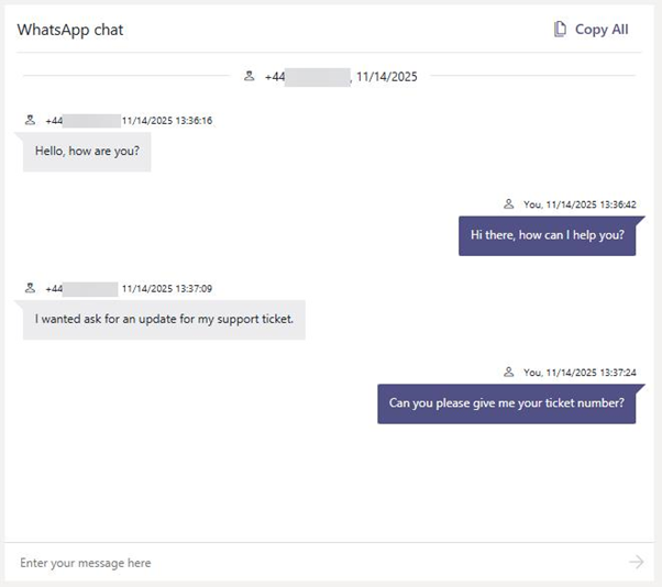 Luware Nimbus WhatsApp Integration