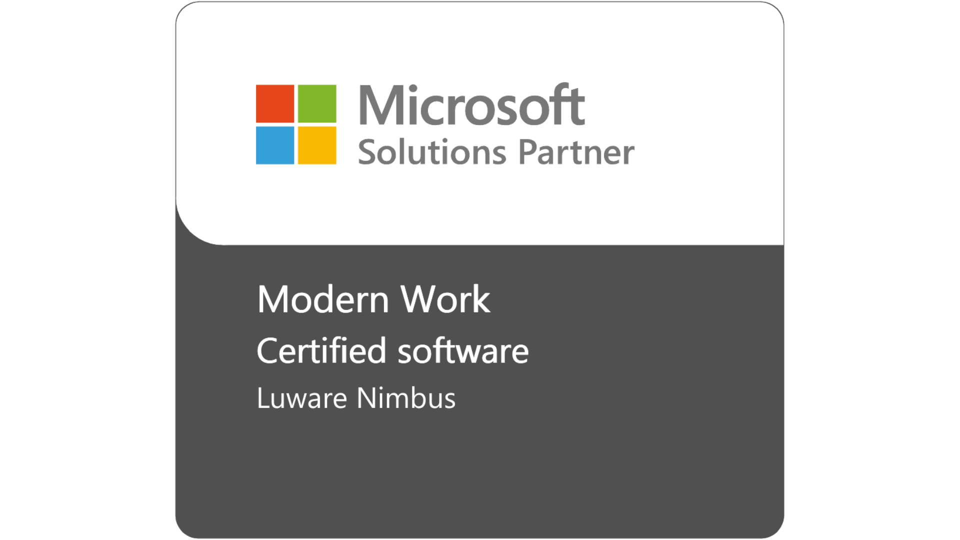 Certifications & Awards for Luware